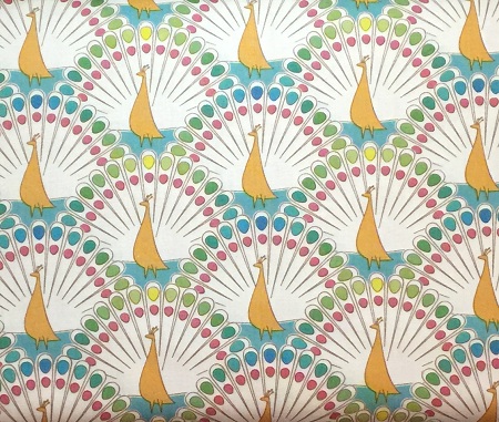 A-35814-T - Peacocks - Frippery Collection - BLT-G86 – Yardage A La Carte